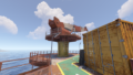 【RUST】スモールオイルリグの攻略詳細【Small Oil Rig】キーカードパズル | れぺぱん